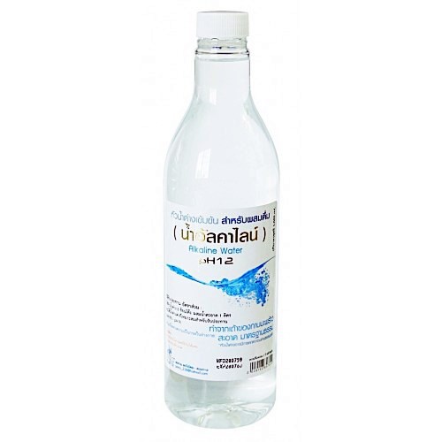 Alkaline Water PH12 1000ml น้ำด่าง สำหรับ ผสมน้ำดื่ม น้ำอัลคาไลน์ น้ำด่าง PH12 สวนปานะ หัวน้ำ ...