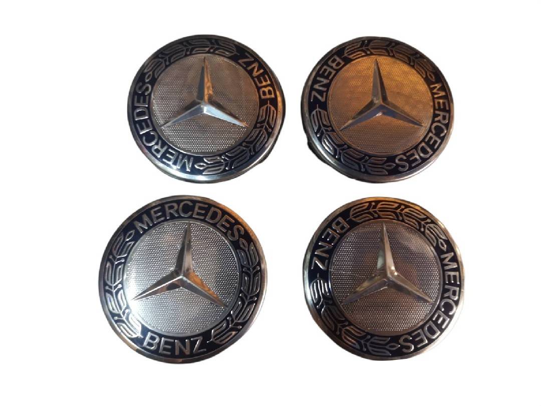 ฝาครอบดุมล้อ BENZ เบนซ์ ช่อมะกอก . ราคาต่อ 4 ชิ้น งานเทียบแท้ใส่ได้ ...
