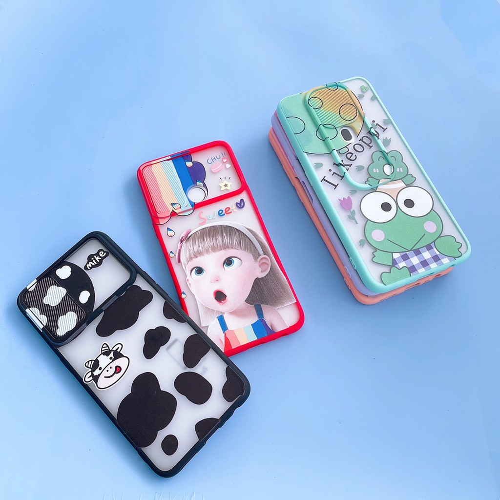 เคสโทรศัพท์vivo วีโว่ Y20 เคสเลนส์ปิดกล้องลายการ์ตูน รุ่น vivo y12 y17 ...