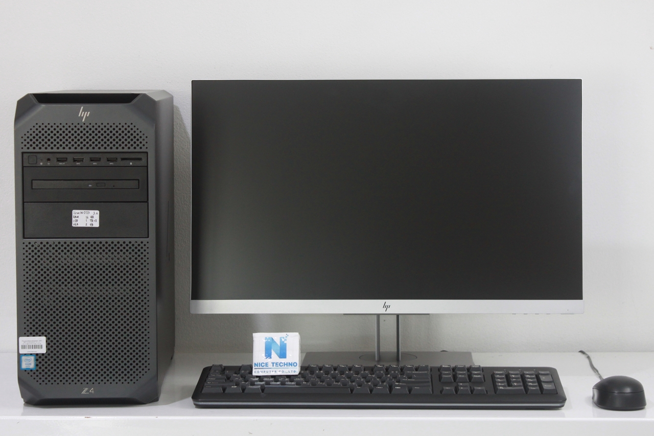 HP Z4 G4 Workstation / Intel Xeon W2123 3.6 GHz / LGA 2066 / DDR4 16 GB ...