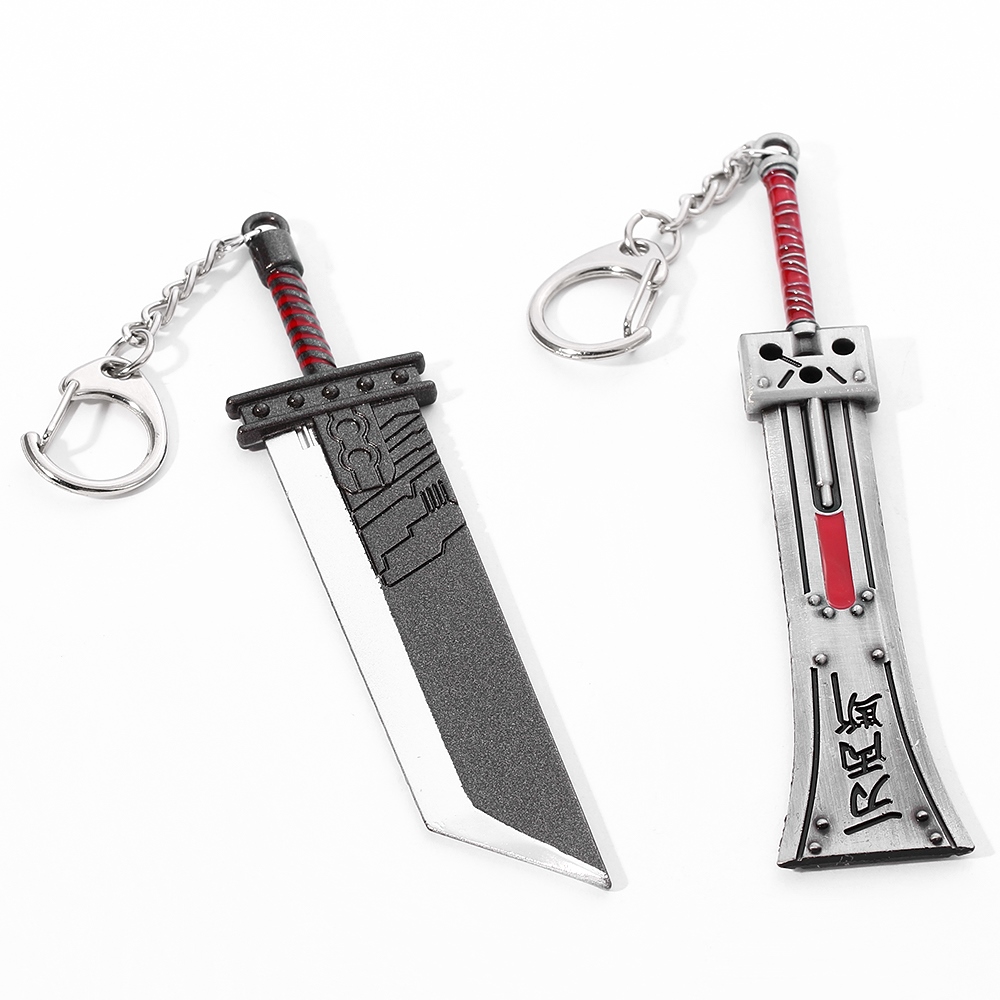 Final Fantasy 7 Vii Remake Sword Keychain Cloud Strife Buster Sword ...