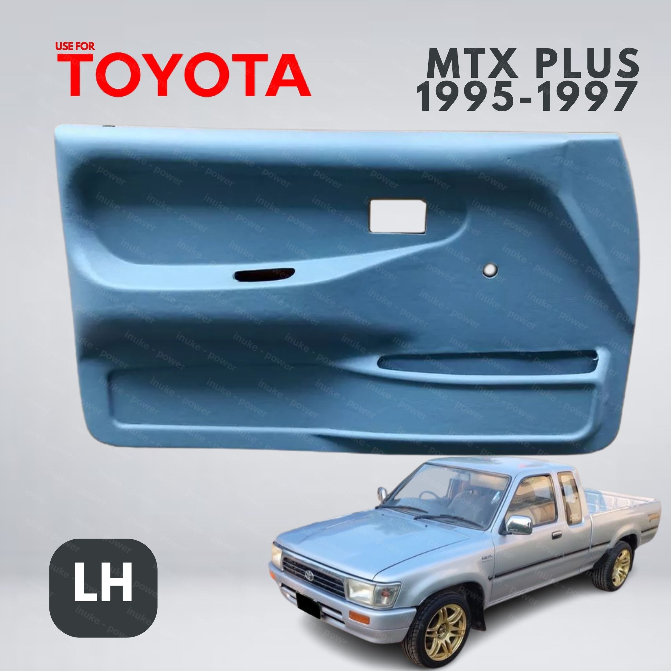 แผงประตู แผงนวมประตู TOYOTA Mighty X PLUS ไมตี้เอ็กซ์ พลัส รุ่นมือหมุน ...