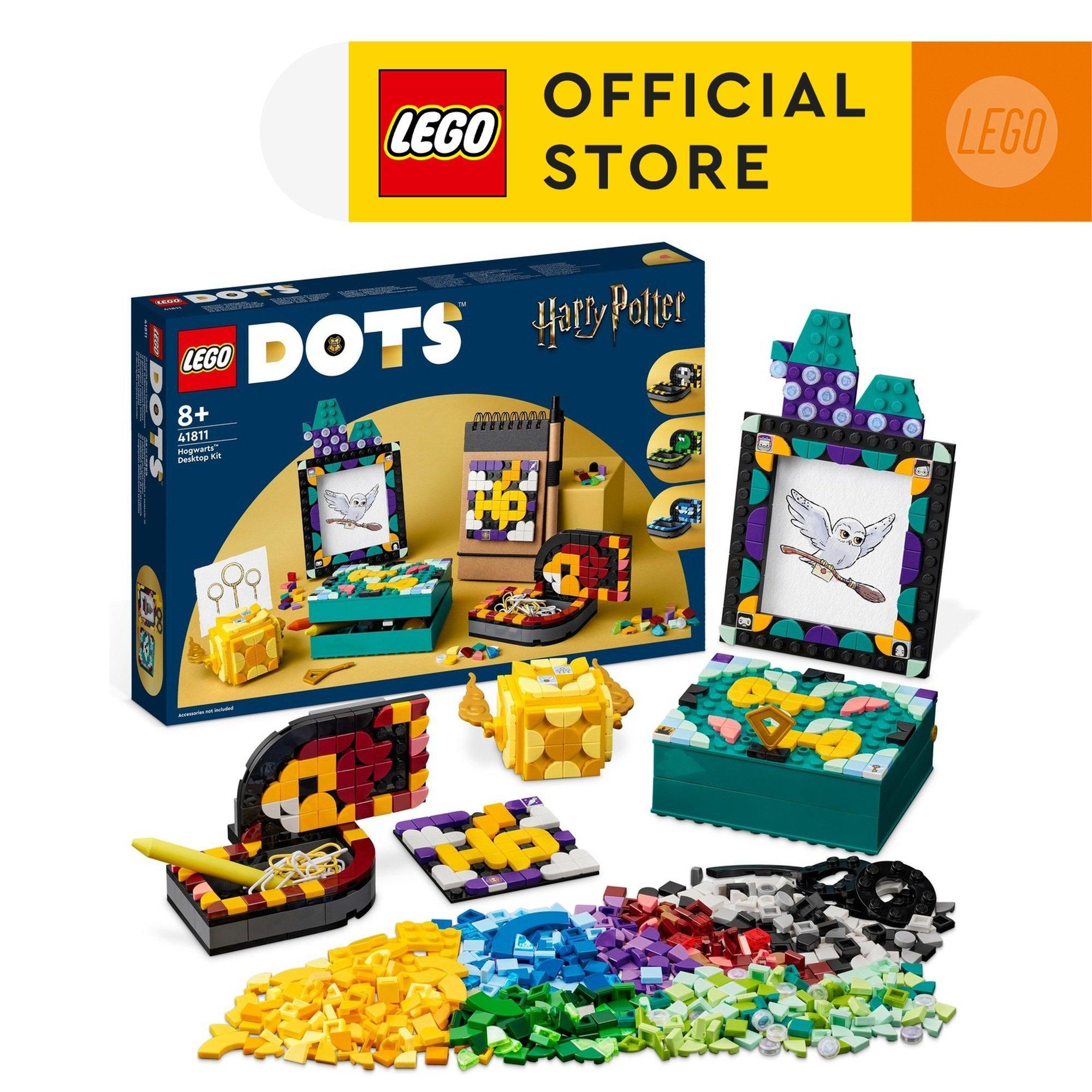 LEGO DOTS 41811 Hogwarts Desktop Kit Building Toy Set (856 Pieces ...