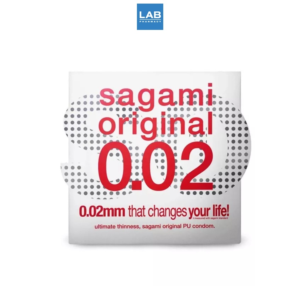 SAGAMI Original 0.02 mm 1s - ซากามิ ถุงยางอนามัยออริจินัล 0.02 mm ขนาดบรรจุ 1 ชิ้น | Lazada.co.th