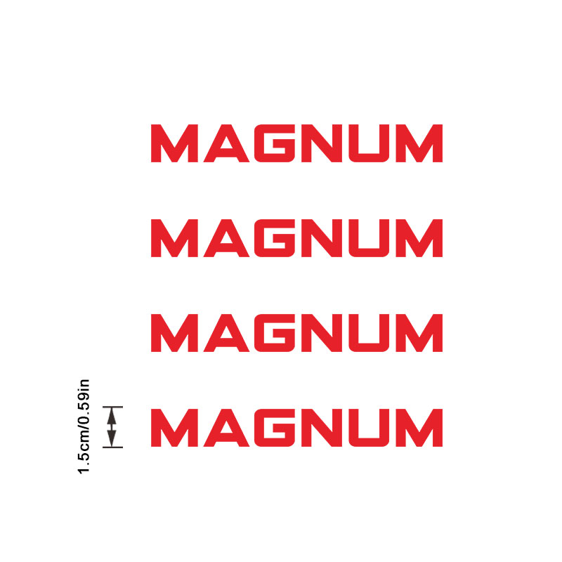 4Pcs Car Wheels Rims Racing Decal Sticker for Dodge Magnum Auto ...