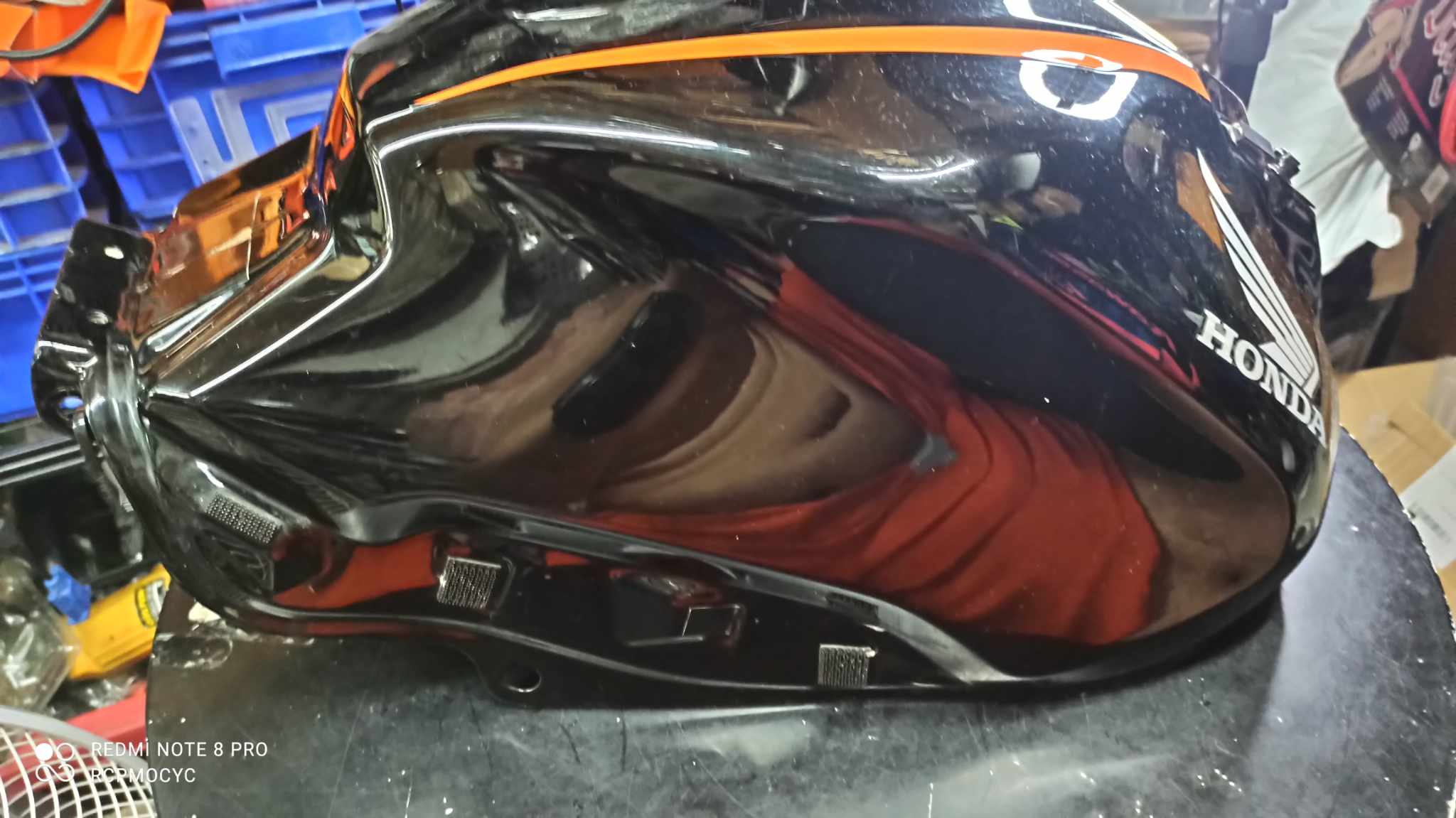 ถังน้ำมัน honda cbr650r fule tank 2019-2023 สินค้าใช้งานแล้ว สภาพดี ...