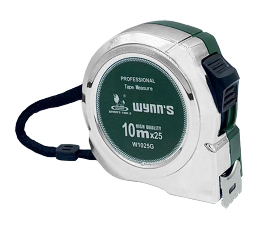 WYNN'S ตลับเมตร 10 เมตร สีเงิน รุ่น Tru-Zero Hook | Lazada.co.th