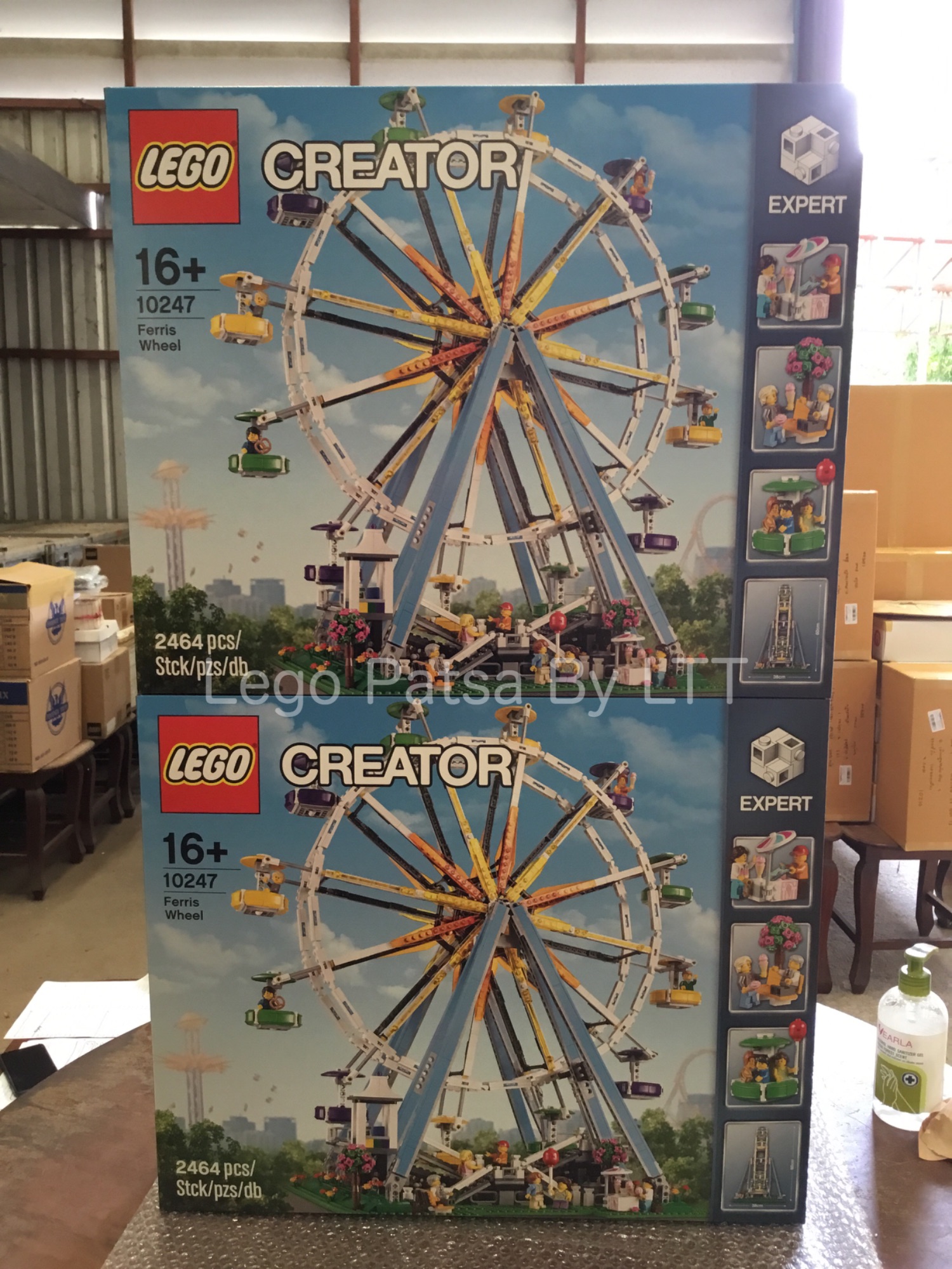 Lego 10247 Ferris Wheel Creator Expert (Retired Product) - Patsa Brick ...