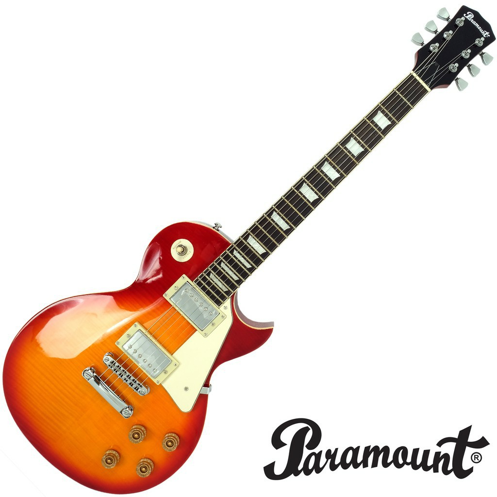 Paramount กีตาร์ไฟฟ้า ทรง Les Paul รุ่น ELS2 และ ELC3 + สาย D’addario ...