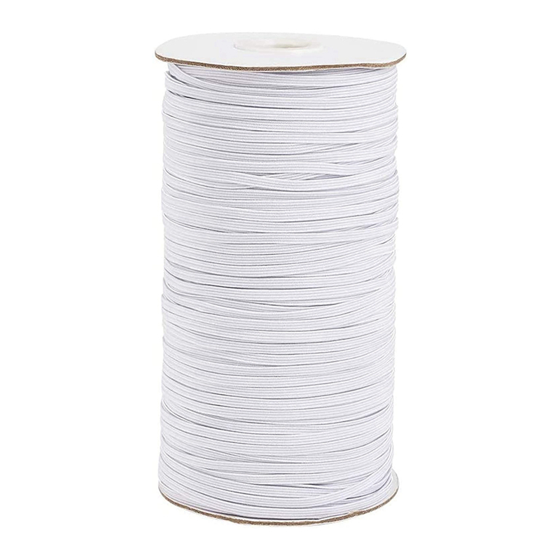 160-Yards Length 3mm Width Braided Elastic Cord/Elastic Band/Elastic ...