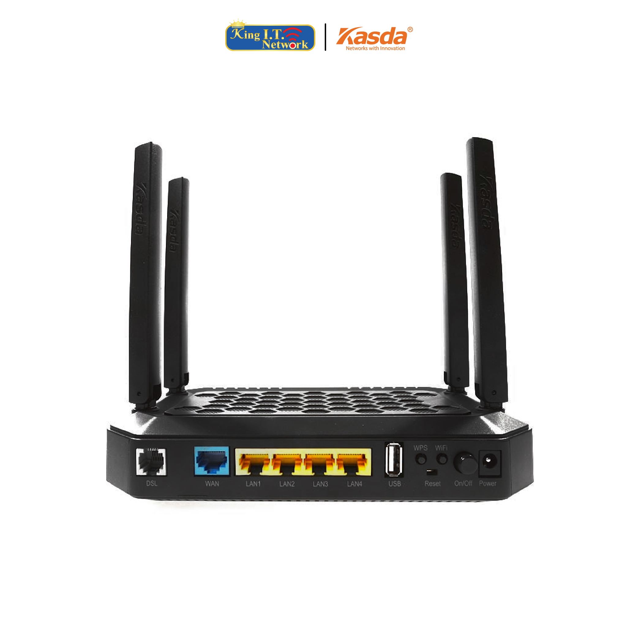 KASDA KW62293 VDSL Modem Wi-Fi Router มาตรฐาน AC ความเร็วสูงสุด ...