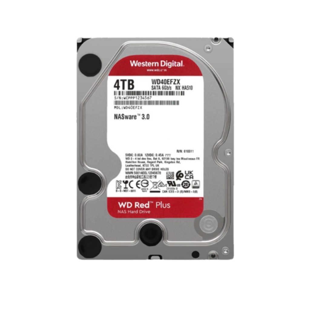 WD40EFZX WD HDD NAS Red Plus 4TB By Vnix Group 1TB2TB4TB6TB8TB10TB12TB ...