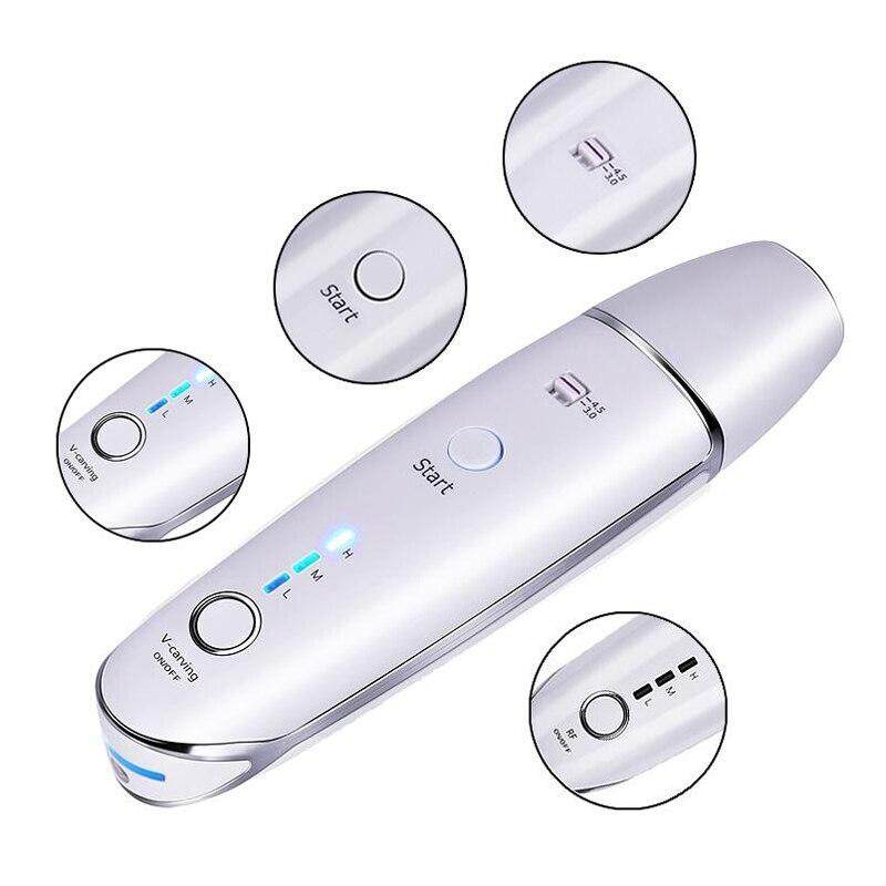 Mini HIFU RF Radar สาย V - Shape Anti - wrinkle กระชับผิว Ultrasound ...