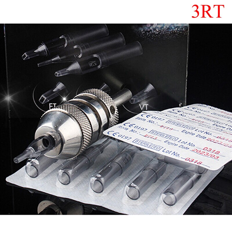 ปลายกระบอก พลาสติกใส 3 RT (ใช้งานกับเข็ม 3RL) / 10 ชิ้น - The Tattoo ...