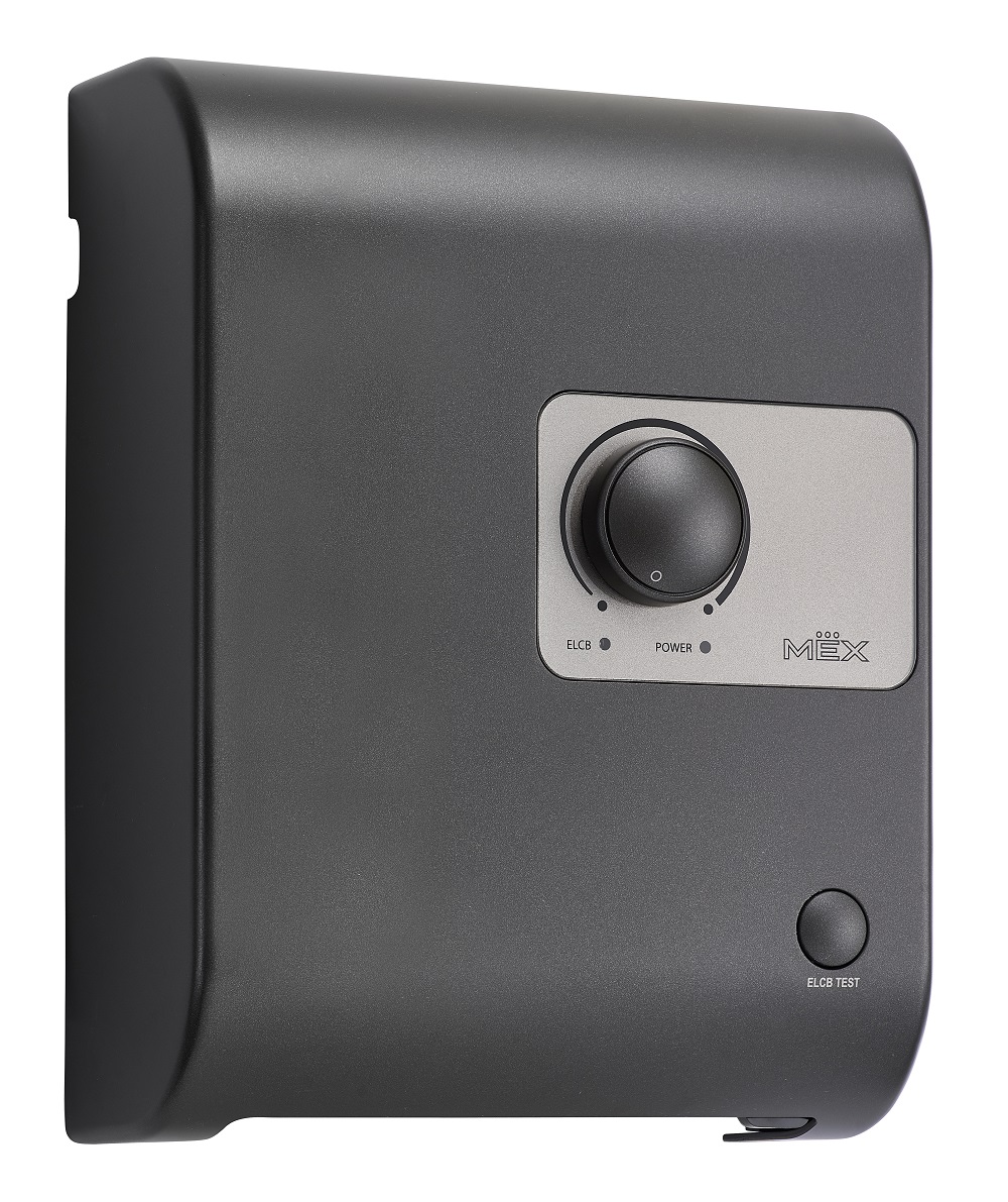 MEX CUBE 6E (MB) S เครื่องทำน้ำอุ่น สีดำ กำลังไฟ 6000 W - MixASale