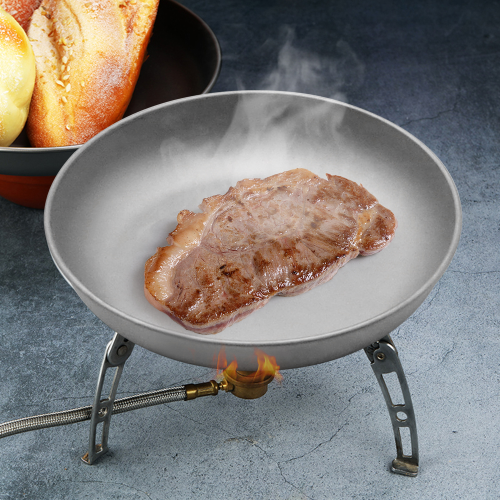【Hot Sale】Lightweight Titanium Plate Dinner Fruit Plate Pan Food ...