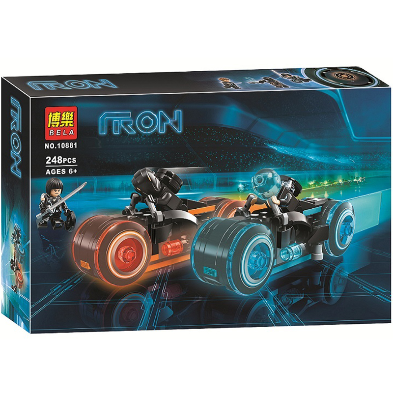 Lego Building Blocks 21314 Disney Assembled Toys Speed Light Wheel Tron ...