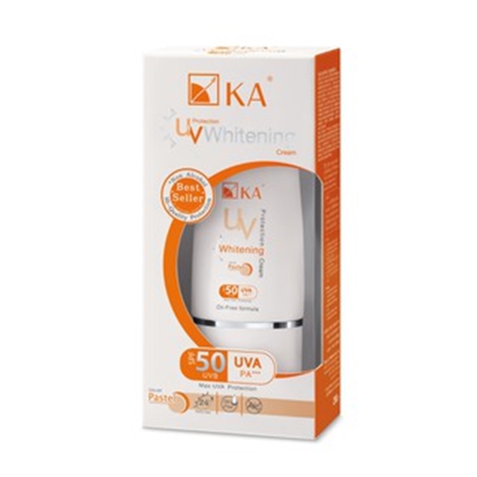 KA UV PROTECTION WHITENING CREAM SPF50 PA 50g. เค.เอ.ยูวีไวท์เทนนิ่ง ครีม สีแพสเทล 50กรัม - fon ...
