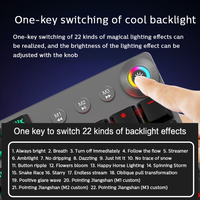 ALTEC Lansing คีย์บอร์ด 8614 (G7_149) Mechanical Keyboard Gaming RGB ...