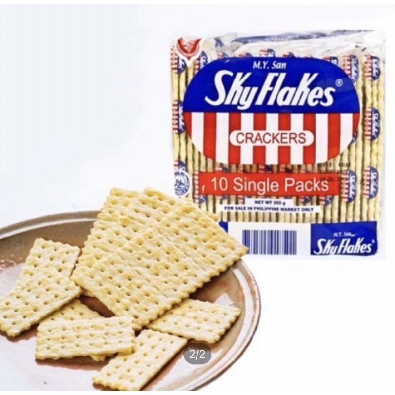 Sky Flakes Crackers 10 single packs | Lazada.co.th