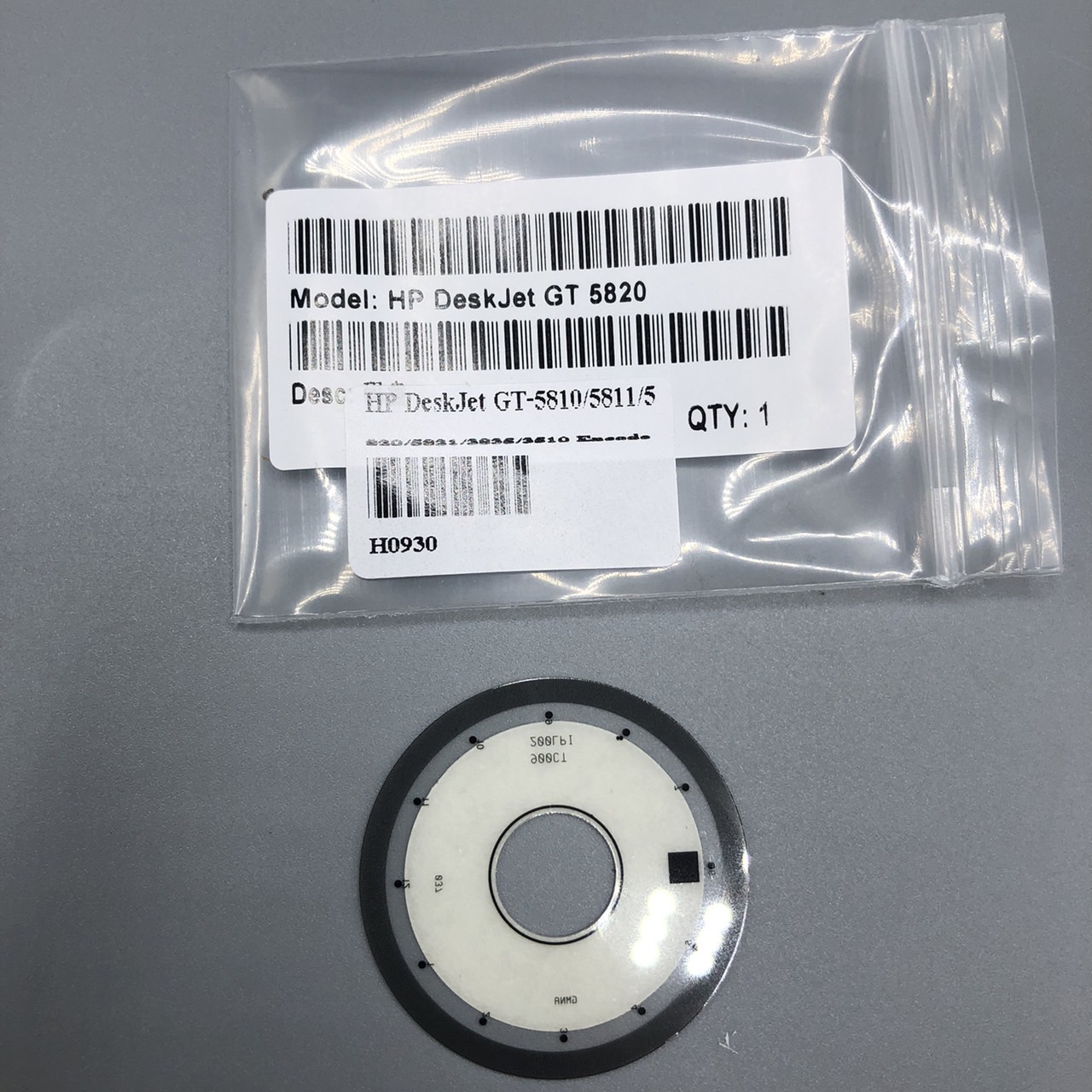 เอ็นโค้ดเดอร์ดิส HP DeskJet GT-581058115820582138353510 Encoder Disk ...