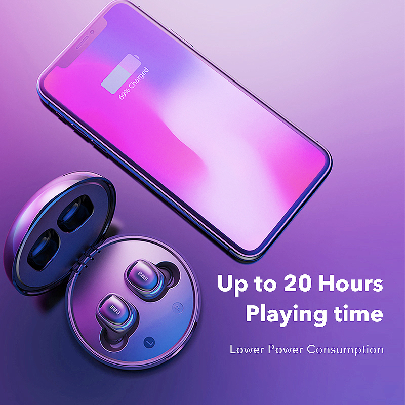 mifa X8 TWS หูฟังบลูทู ธ ไร้สายหูฟังสเตอริโอไร้สาย Touch Control สำหรับ ...