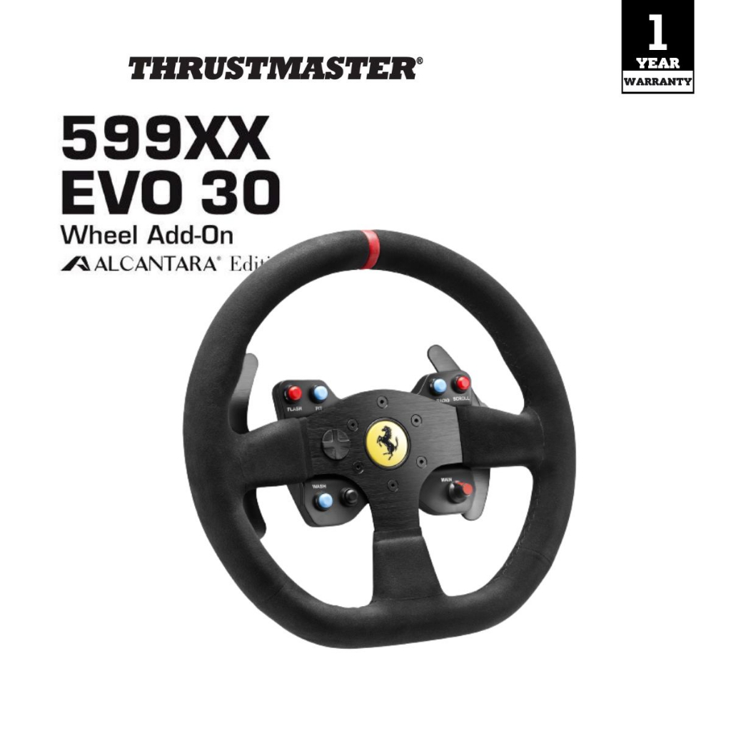 THRUSTMASTER F599XX EVO 30 WHEEL ADD-ON ALCANTARA EDITION Official ...