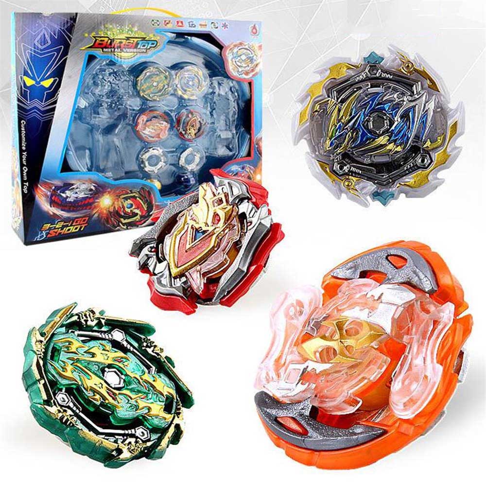 Burst Top Package Set of 4 T4B Spinning Tops for Beyblade Burst ...