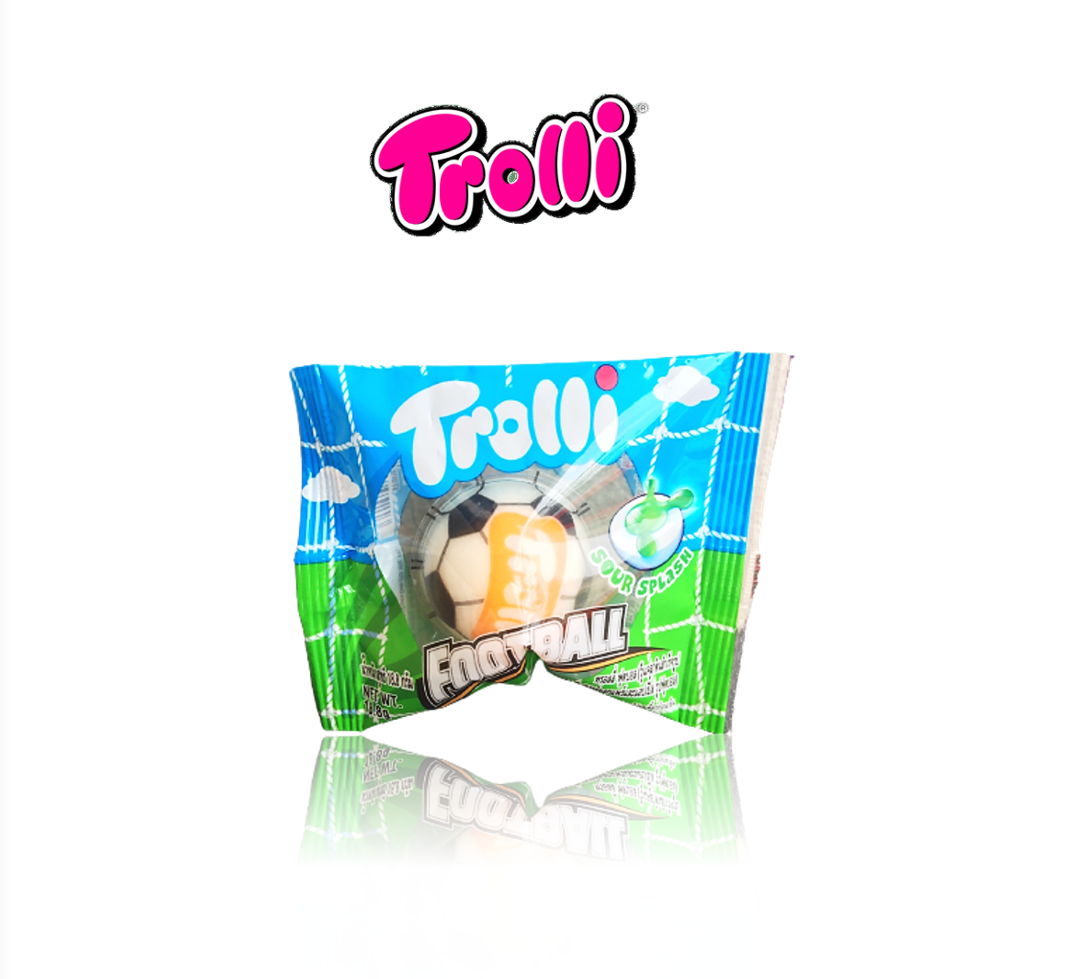 Trolli เยลลี่ ฟุตบอลโลก Trolli Football ตรา Trolli ขนาด 1 ชิ้น และ แพ็ค ...