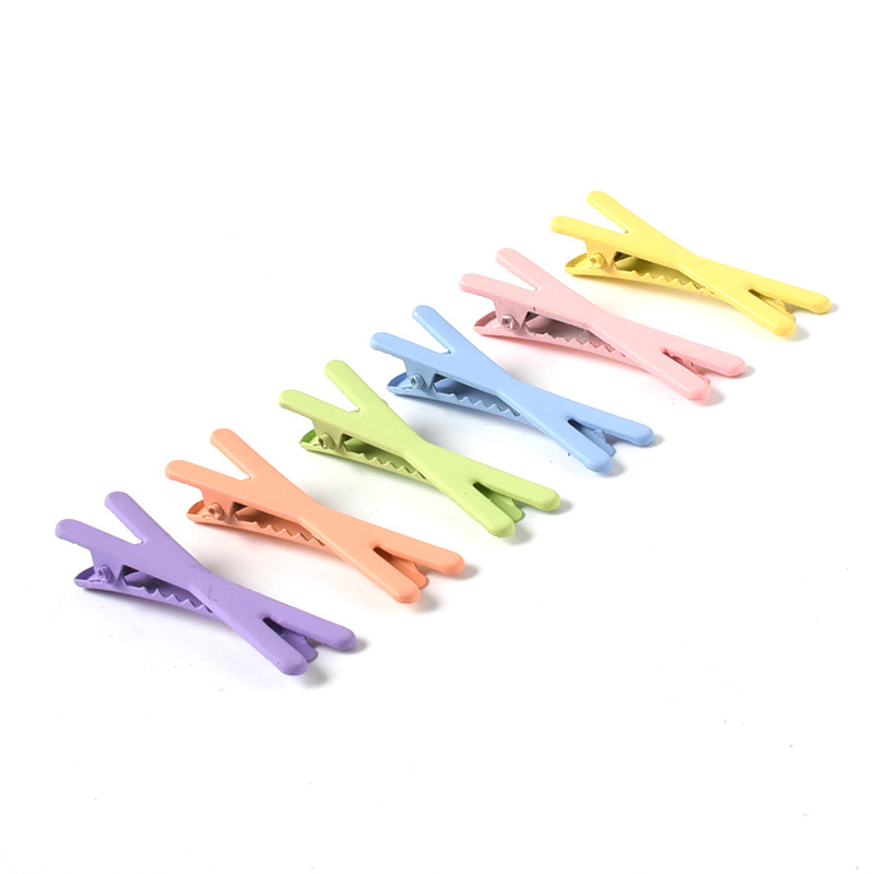 Ins net red cross hair clip X-shaped hair clip duckbill clip bb clip ...