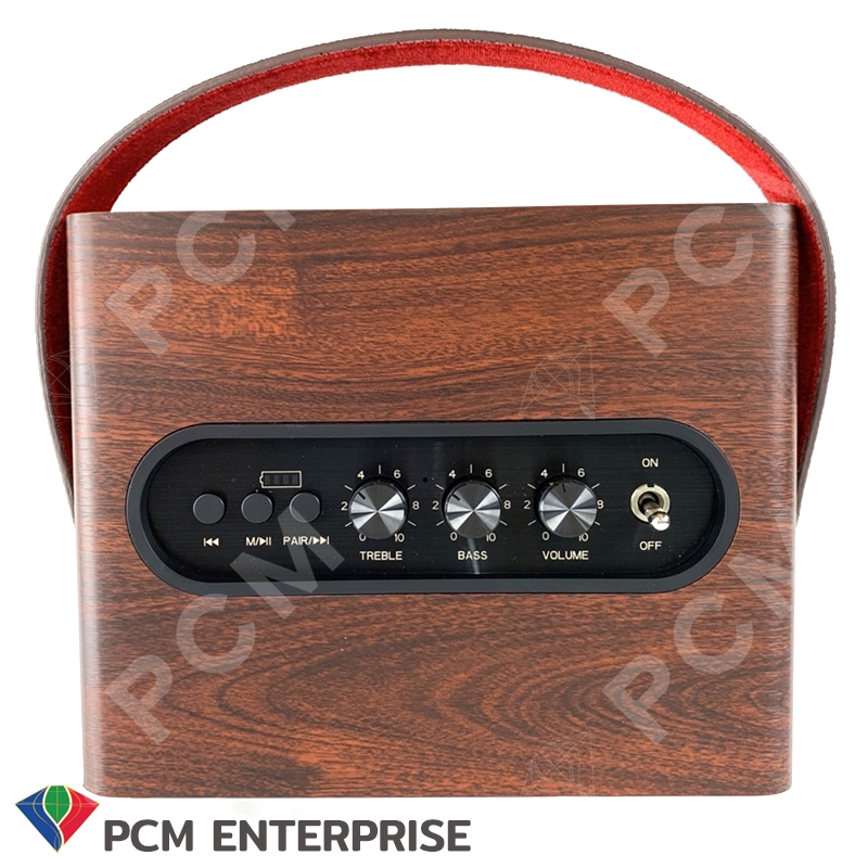 AIWA [PCM] รุ่น MI-X250 AIWA Retro Cubic Bluetooth Speaker ลำโพงบลูทูธพกพา SUPER BASS - PCM ...