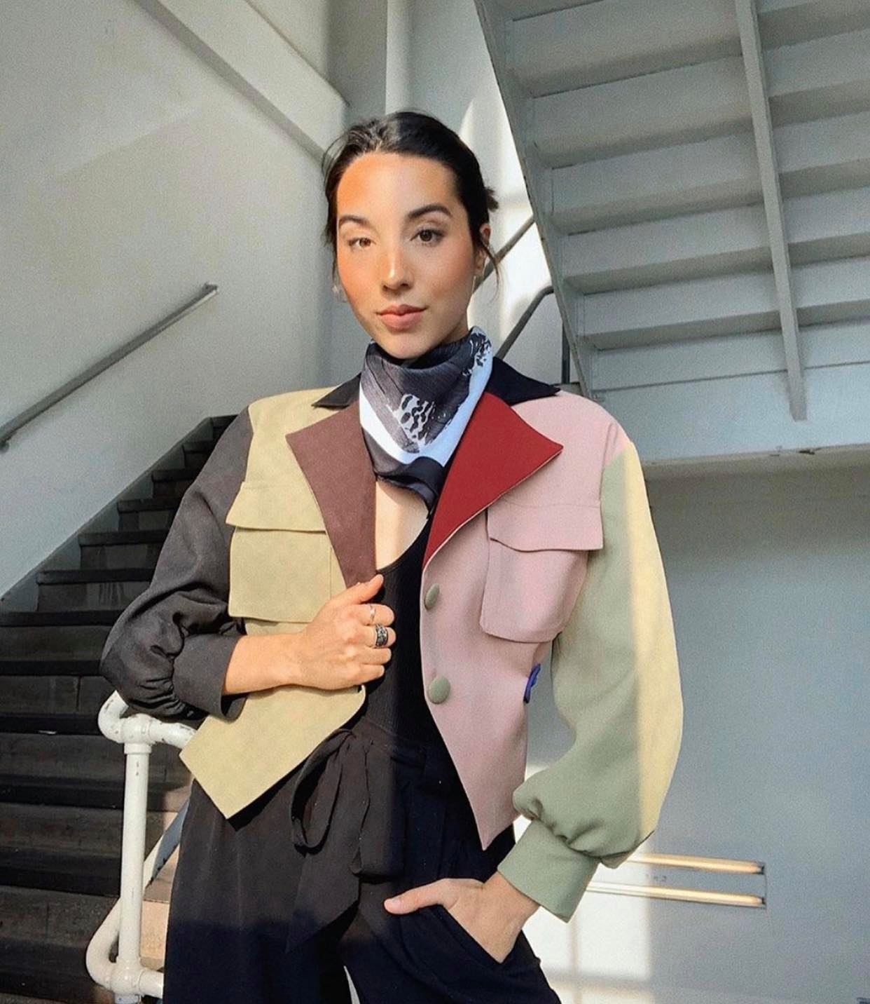 RALLY Multi-colors jacket - แจ็คเก็ตตัดต่อผ้าหลากสี - Rally Movement ...