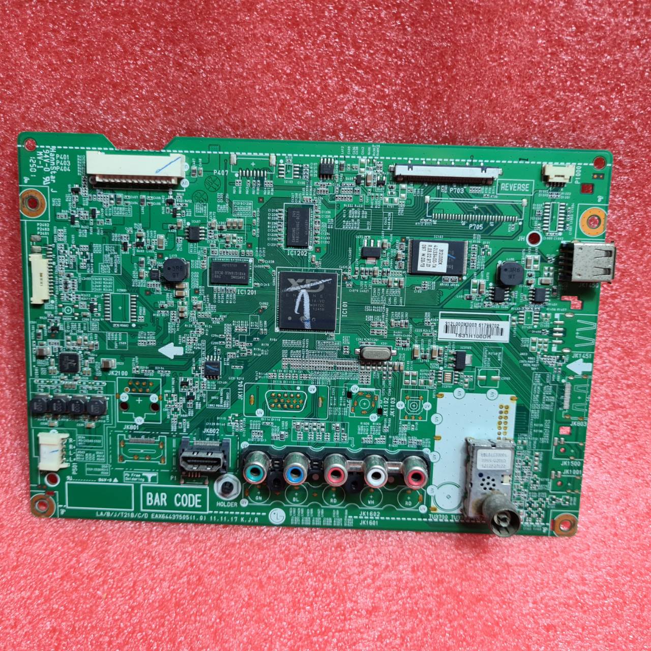 Main Board LG (เมนบอร์ด แอลจี) รุ่น 42LS3400 ,42CS460 พาร์ท EAX64437505 ...