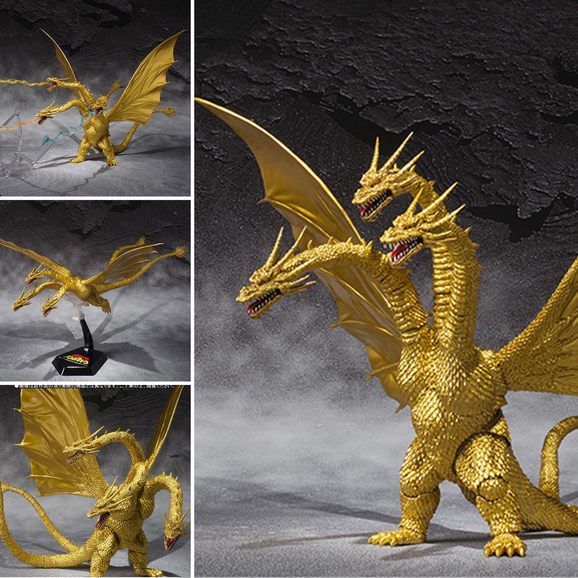 Model โมเดล Figma ฟิกม่า Figure Action S.H.MonsterArts King Ghidorah คิ ...