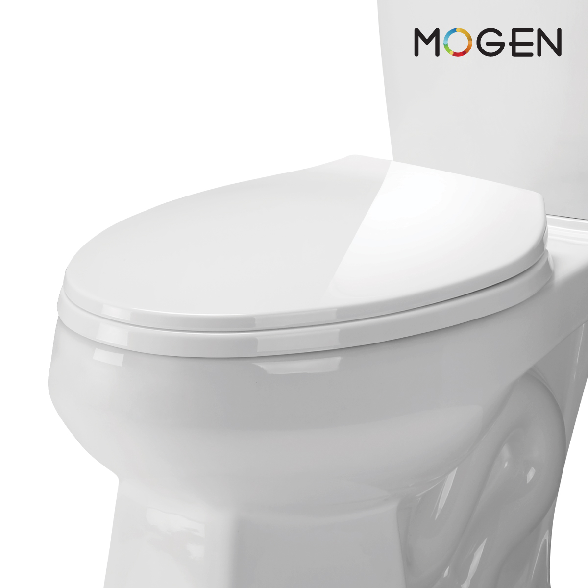 MOGEN MO15S ฝารองนั่ง ทั้งชุดแบบธรรมดา - MOGEN-THAILAND - ThaiPick