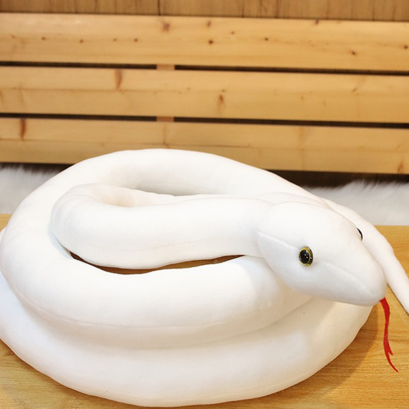 【Big Promotion】 Snake Plush Toy Soft Snake Whole Person Spoof Scary ...