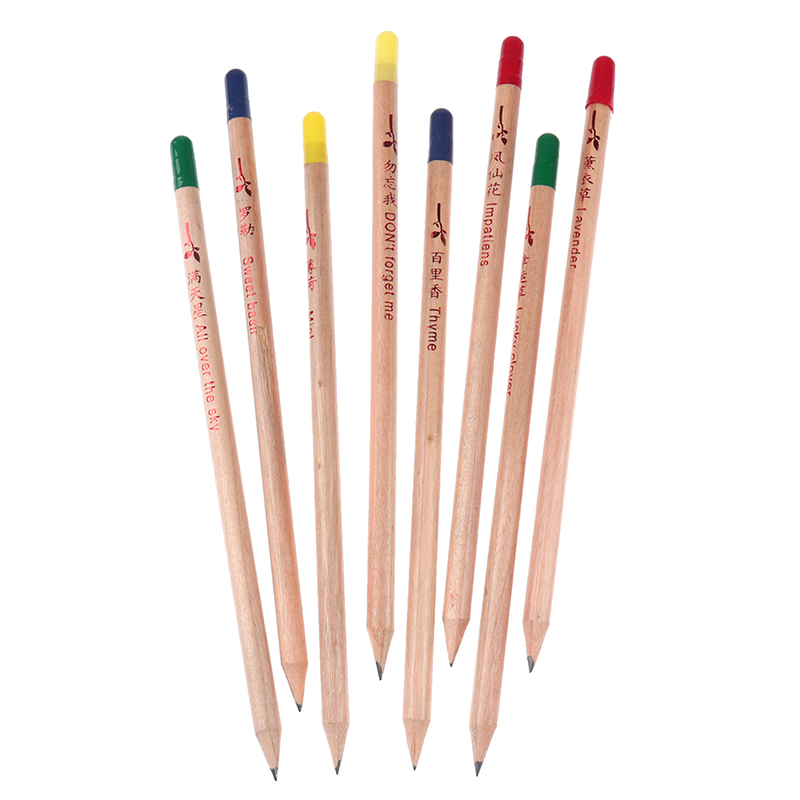 WEII 8PCS Idea Germination Pencil Set To Grow Pencil Sprouted Pencil ...