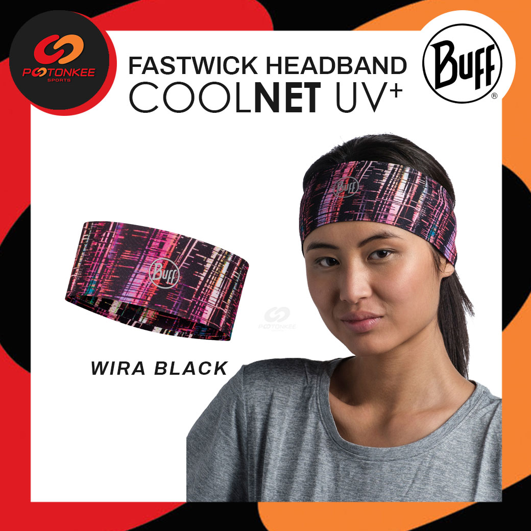 BUFF Fastwick Headband ผ้าบัฟคาดศีรษะ กันเหงื่อเข้าตา ซับเหงื่อ สำหรับใส่วิ่ง ปั่นจักรยาน ...