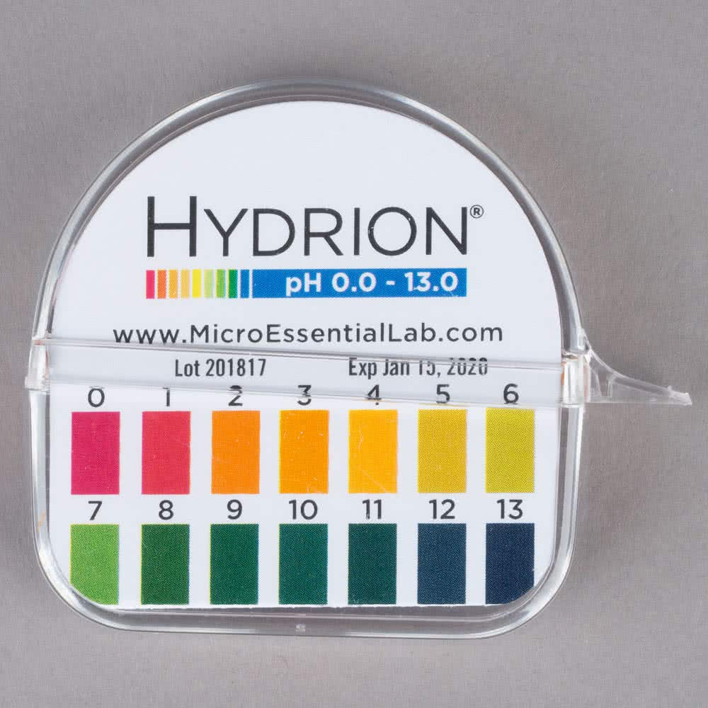 Micro Essential Lab Hydrion Ph Paper (93) with Dispenser and Color ...