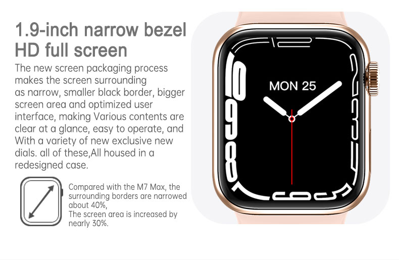 ของแท้ สมาร์ทวอทช์ WEIHUA K7 Pro Smart Watch นาฬิกาสมาทวอช Phantoms Full Touch บลูทูธสร้อยข้อมือ ...