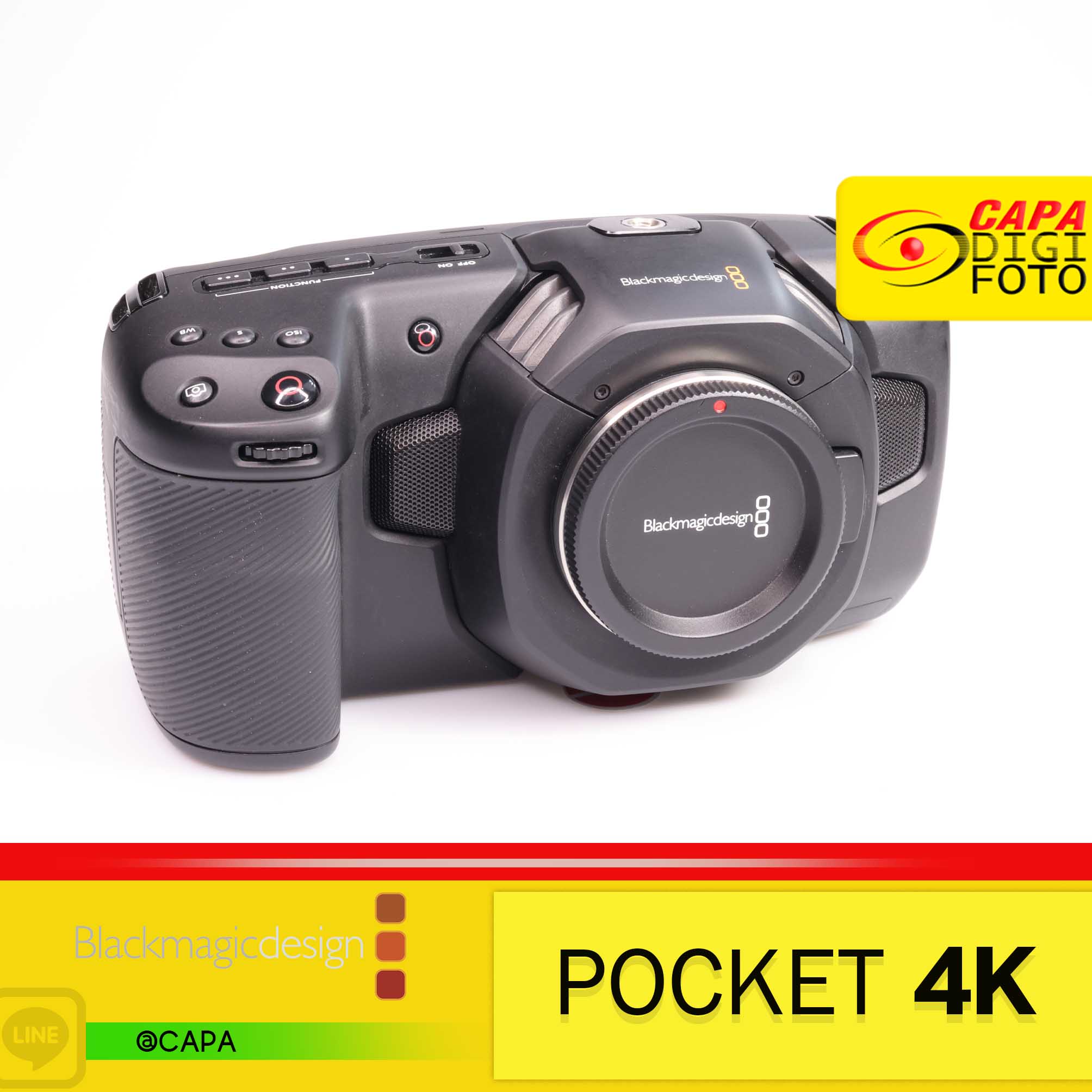 Blackmagic Design Pocket Cinema Camera 4K (pre owned) - คาปา ดิจิโฟโต้ ...