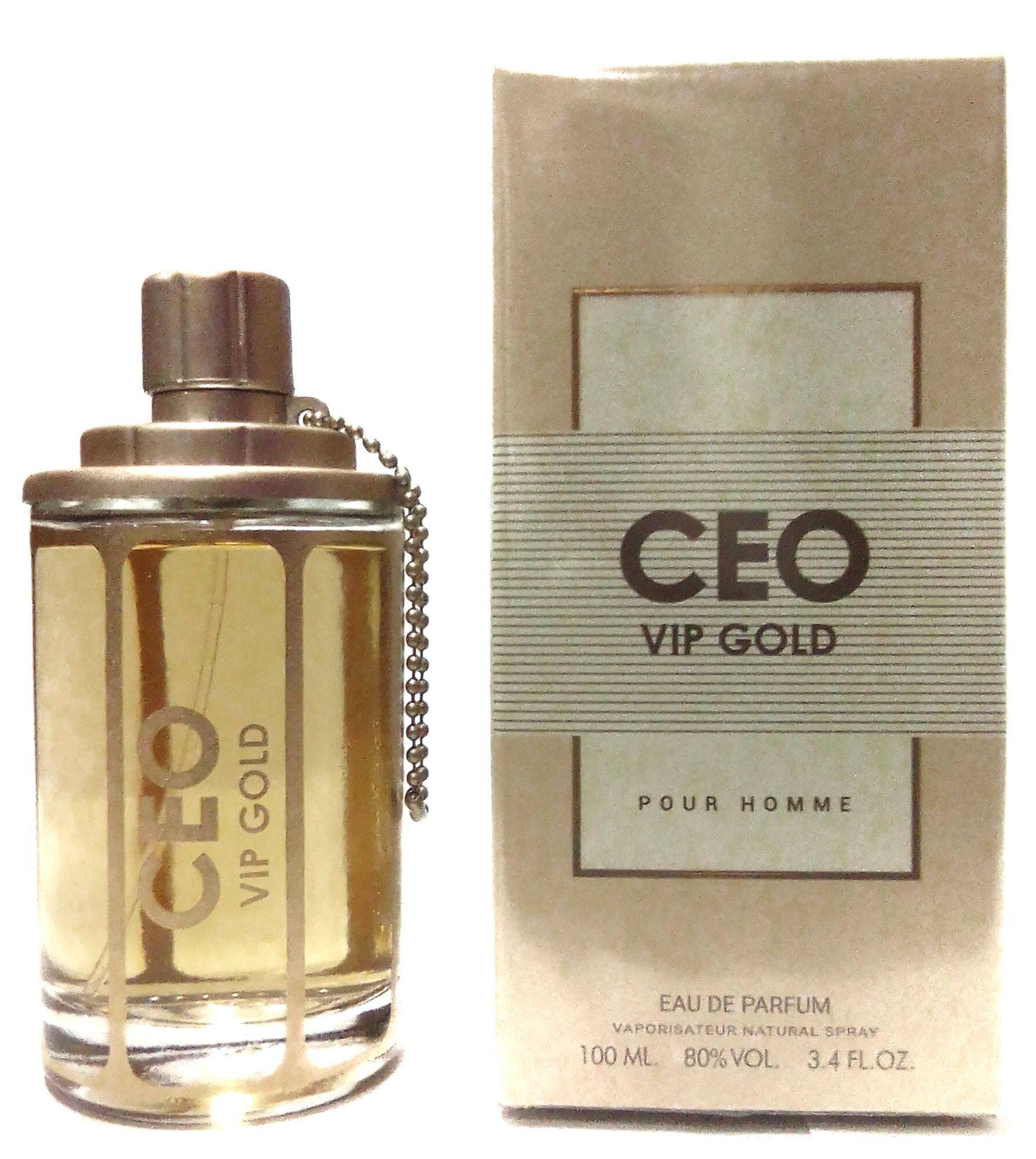 น้ำหอม CEO VIP Gold POUR HOMME EAU DE PARFUM 100 ml | Lazada.co.th