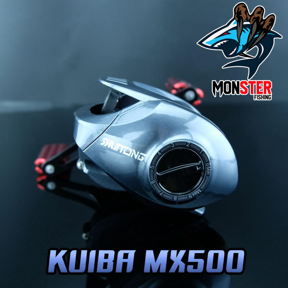 Free รอกหยดน้ำ KUIBA MX500 รอบ7 หมุนซ้าย/หมุนขวา ตีเหยื่อปลอม ช่อน ชะโด ...