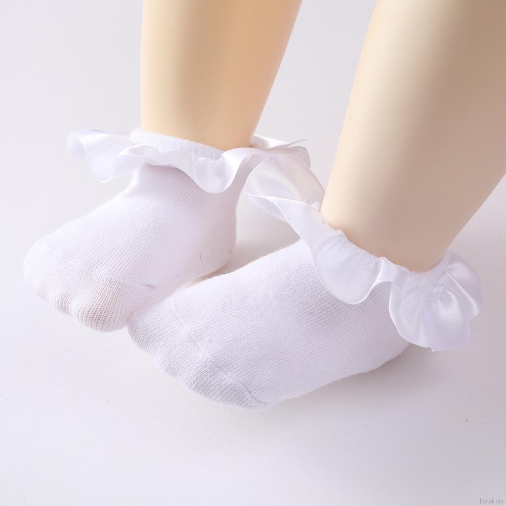 Lovekids Baby Socks 0-24 Months Girls Flower Floor Socks Cotton ...