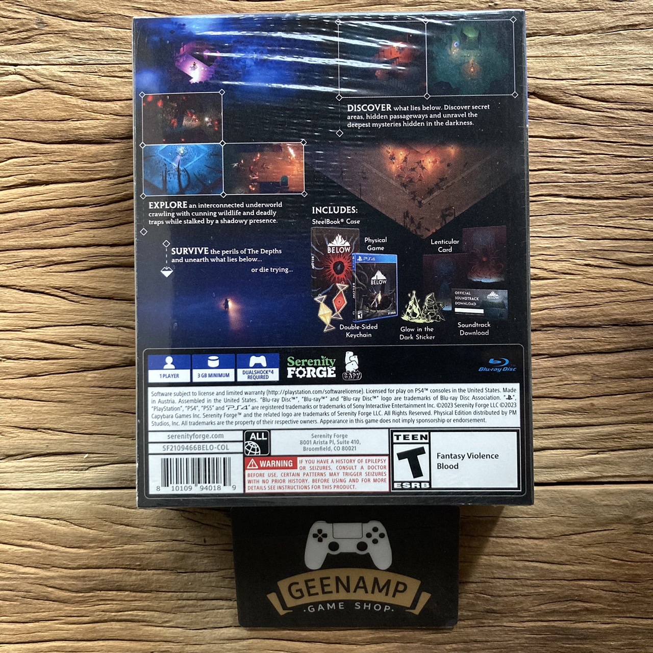 PS4 มือ1 Below Steelbook Edition (R1US)(EN) - Geenamp Game Shop - ThaiPick