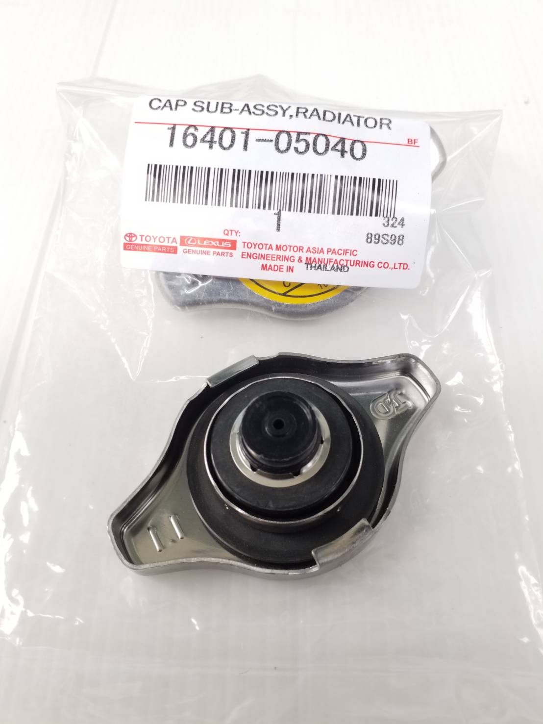 ฝาหม้อน้ำTOYOTA 0.9 วาล์วเล็ก #16401-05040 - MiKiAUTOSORT - ThaiPick