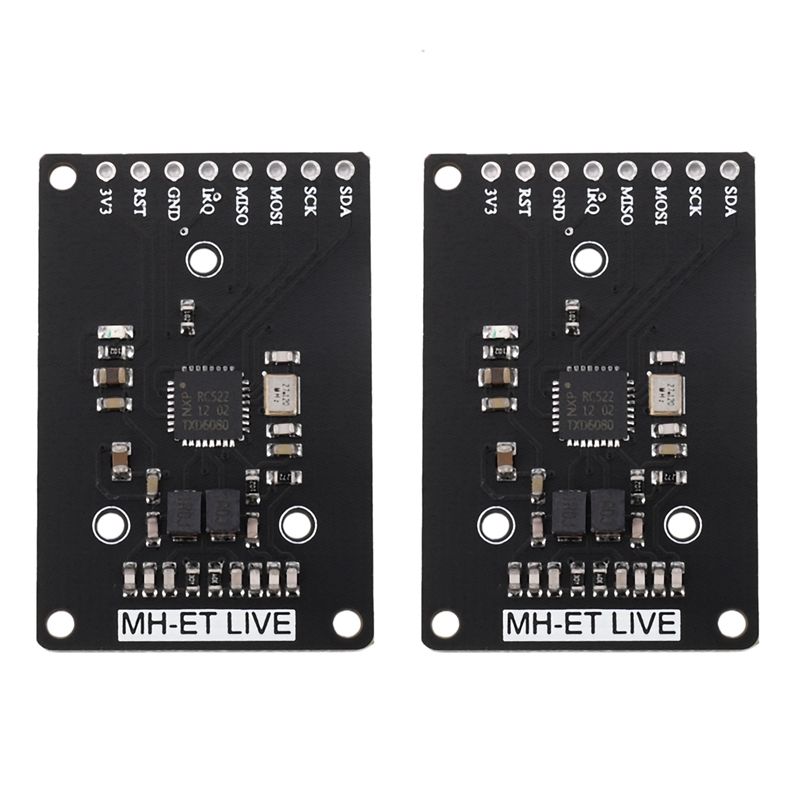 2X Mini Rc522 Rfid Sensor Module Card Reader Writer Module I2C Iic ...