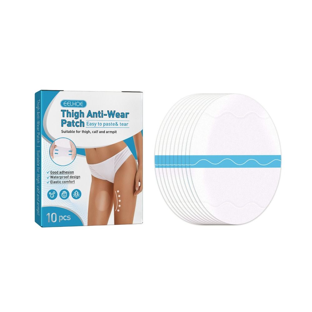 Refres 6pcs Invisible Thigh Inner Anti Chafing Sticker Clear Anti