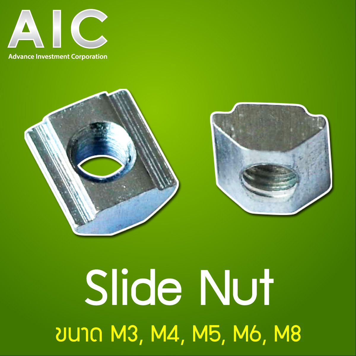 Slide Nut 20 30 40 M3 4 5 6