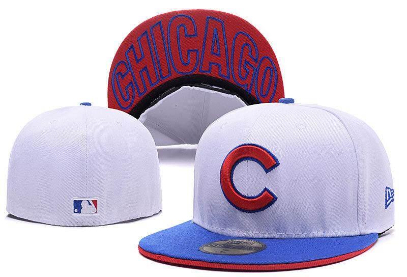 Casual Chicago Cubs 59fity Snapback Baseball Caps Full Close Fitted ...